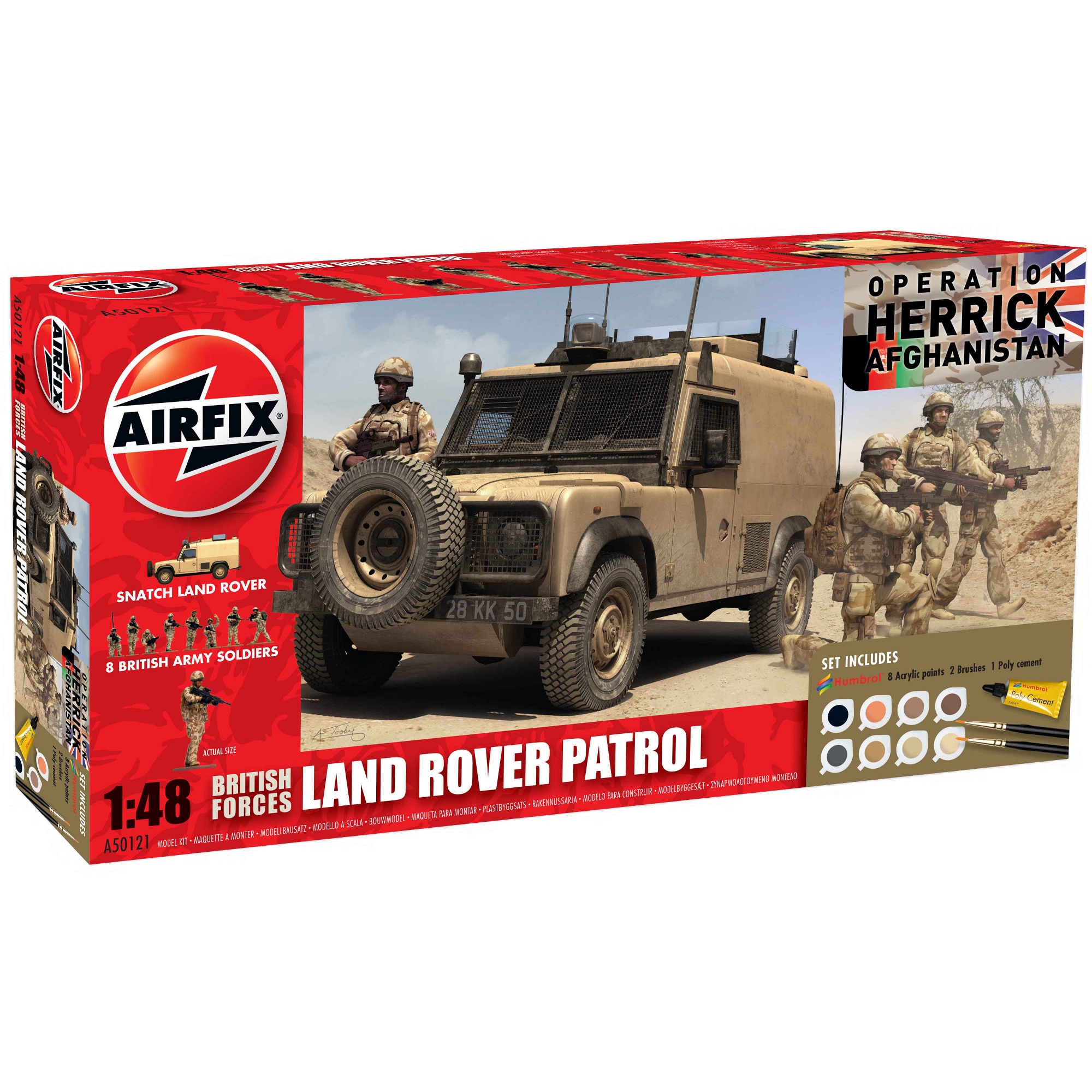 Airfix Afganistan Land Rover összerakható modell - eMAG.hu