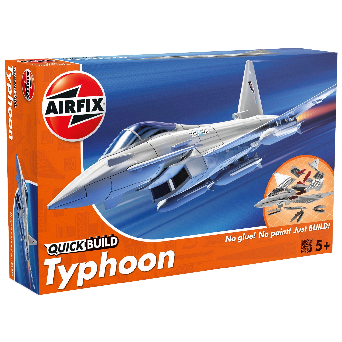 Set kit constructie Airfix Quickbuild Eurofighter Typhoon - eMAG.ro