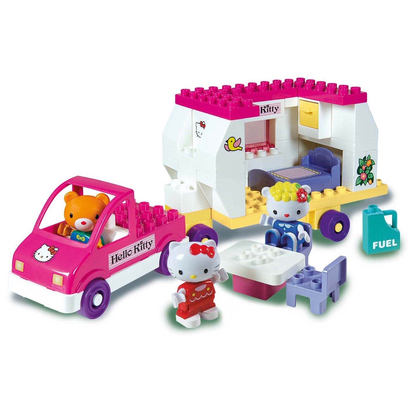 Cuburi constructie Unico Hello Kitty Rulota - eMAG.ro