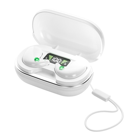 Casti fara fir, Bluetooth, Alb - eMAG.ro