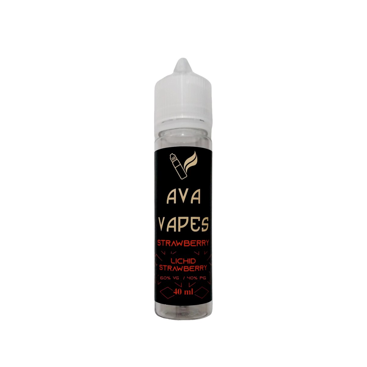 Lichid tigara electronica Ava, Strawberry, 40ml, 0mg/ml - eMAG.ro
