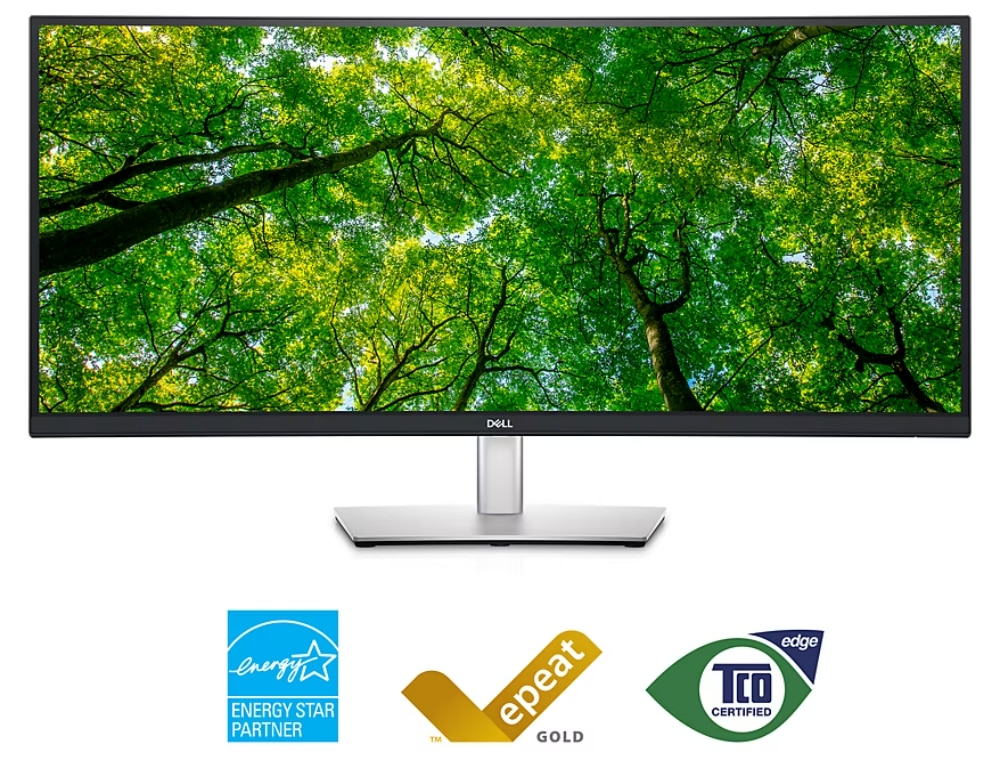 Monitor curbat IPS LED Dell 34" P3424WE, WQHD (3440x1440), HDMI ...