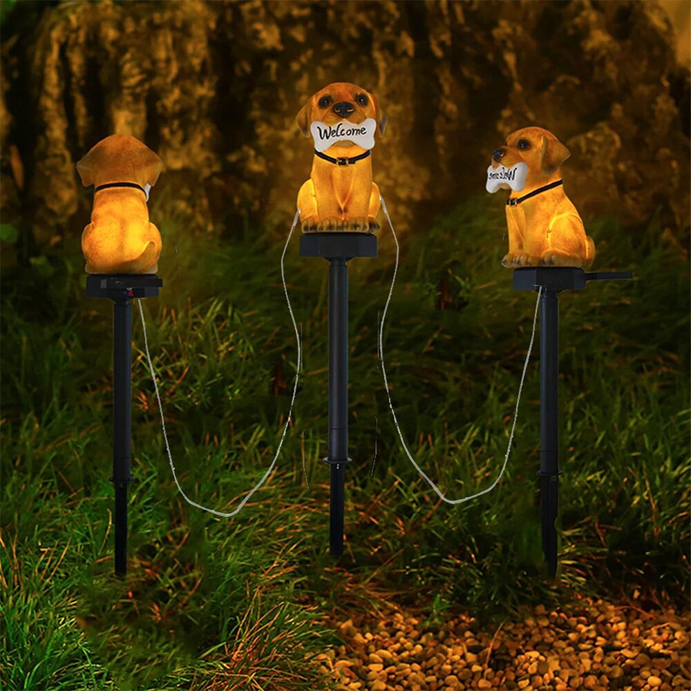 Lumina solara cu LED pentru gradina, JESWO, Multicolor - eMAG.ro