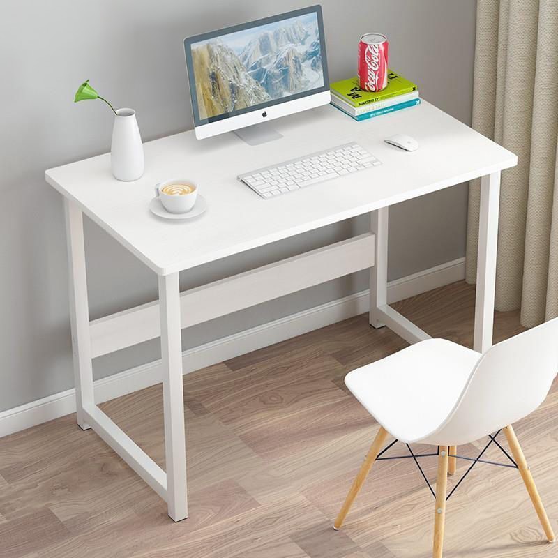 Birou, alb, 80x37x73 cm, Dreptunghi, Muvu, MDF - eMAG.ro