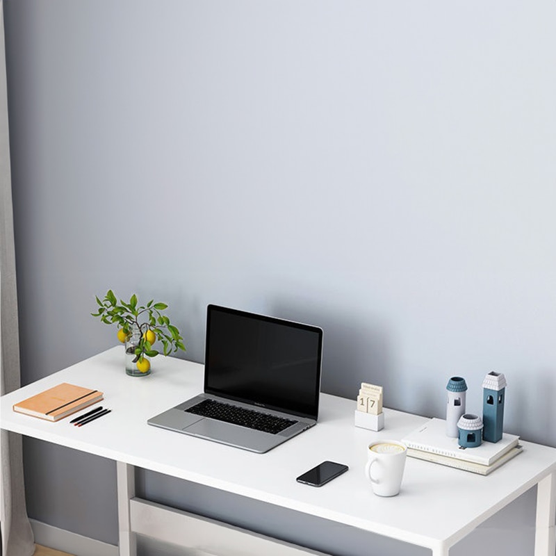 Modern íróasztal, fehér, MDF, 80 x 37 x 73 cm, Muvu - eMAG.hu