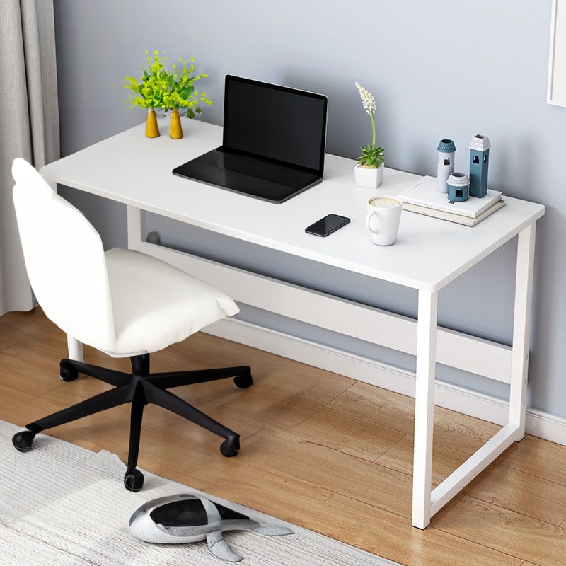 Modern íróasztal, fehér, MDF, 80 x 37 x 73 cm, Muvu - eMAG.hu