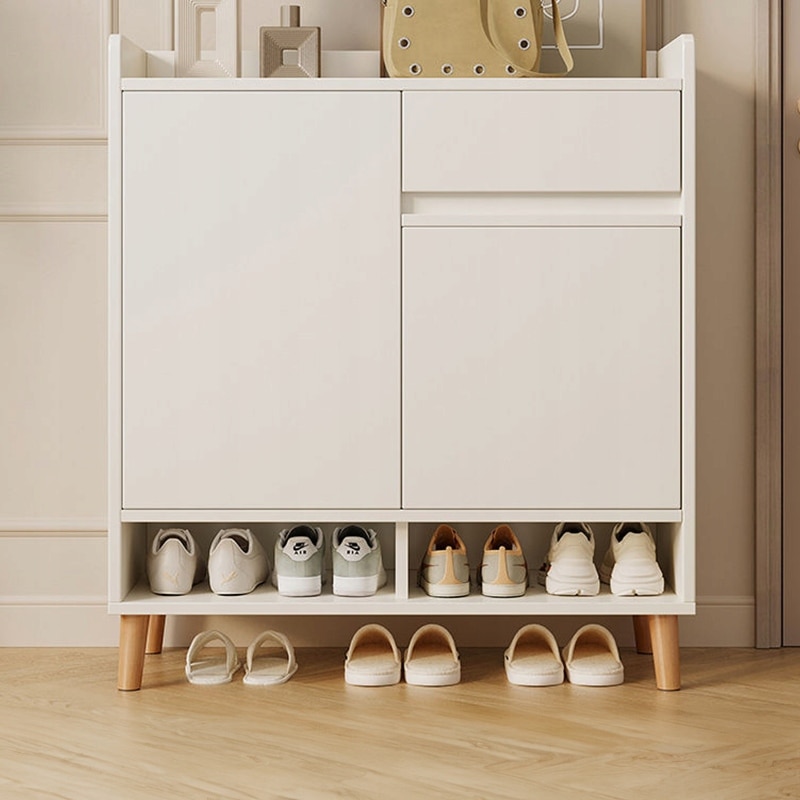 Pantofar hol intrare, Muvu, modern, alb, 60 x 32 x 90 cm - eMAG.ro