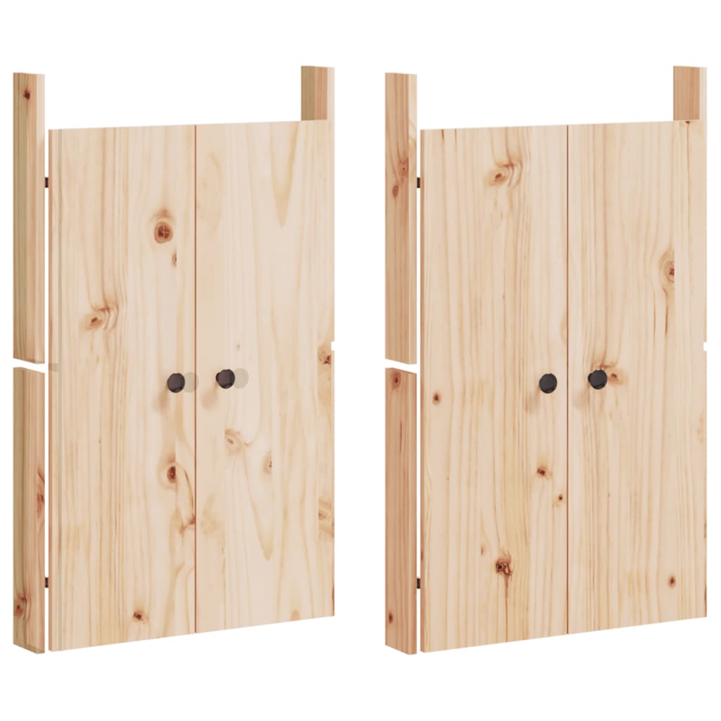 Dulap de bucatarie de exterior vidaXL, lemn masiv de pin, 106 x 55 x 92 ...
