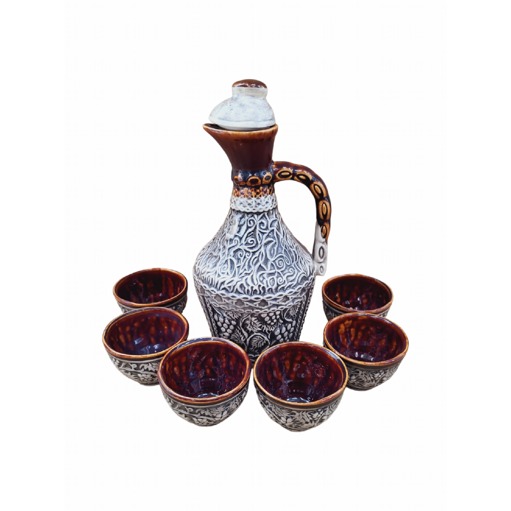 Set pentru vin sau tuica Oriental - eMAG.ro