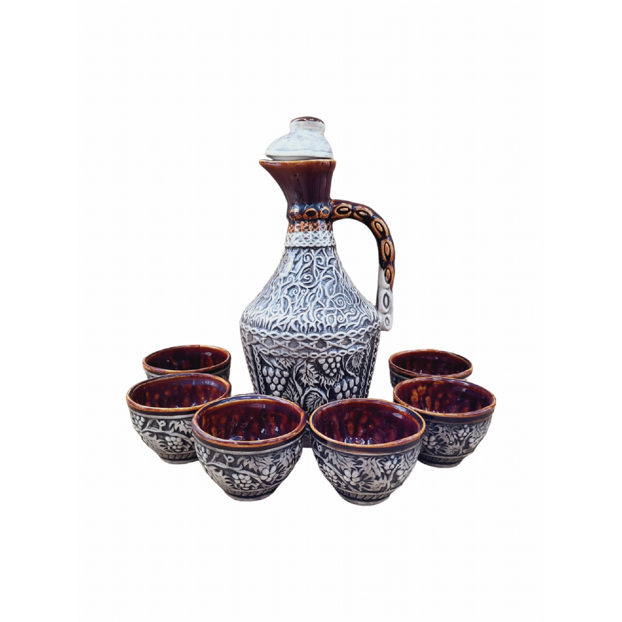 Set pentru vin sau tuica Oriental - eMAG.ro