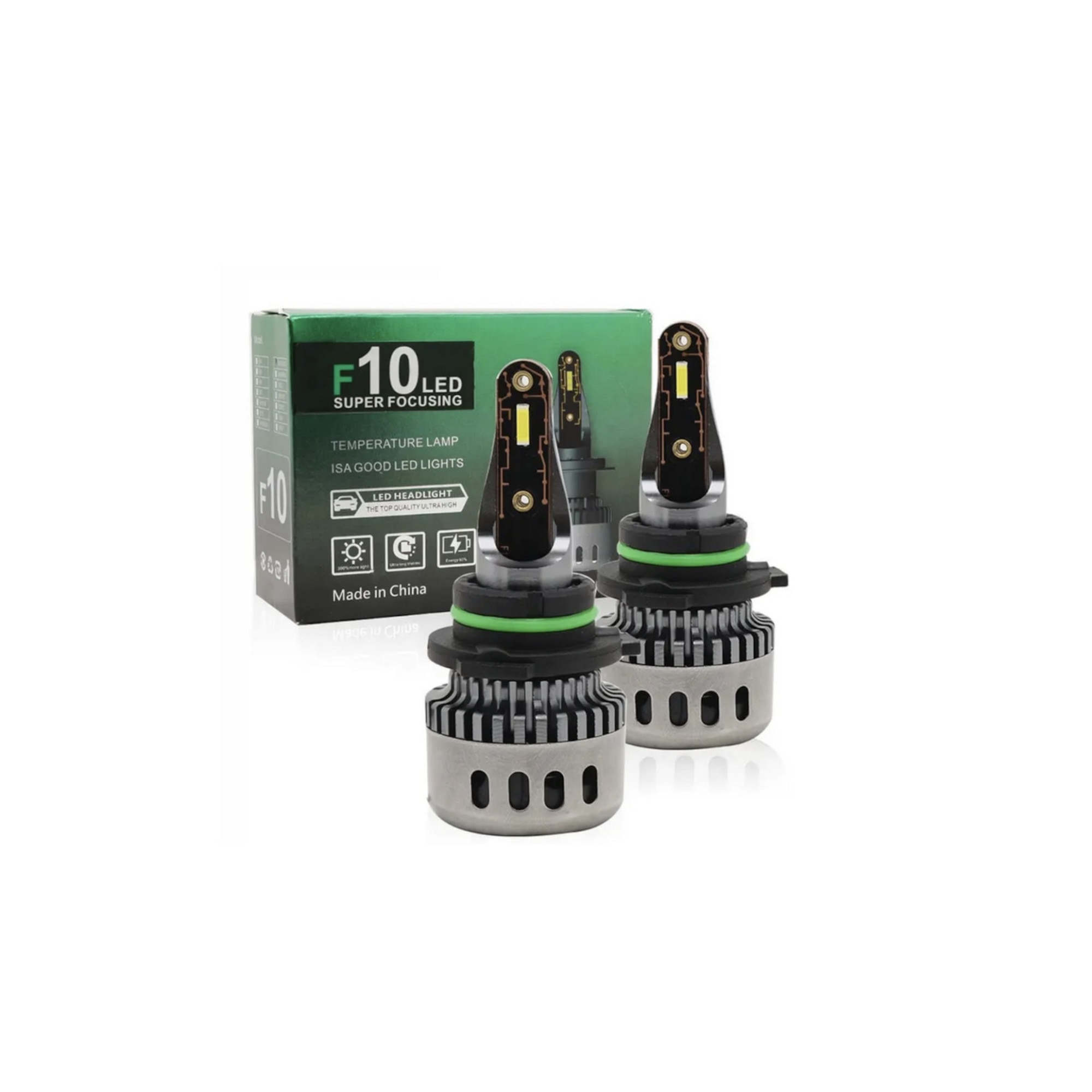 Set 2 leduri compatibil H7, 120w - 18000lm alb 6000k, 12v - eMAG.ro