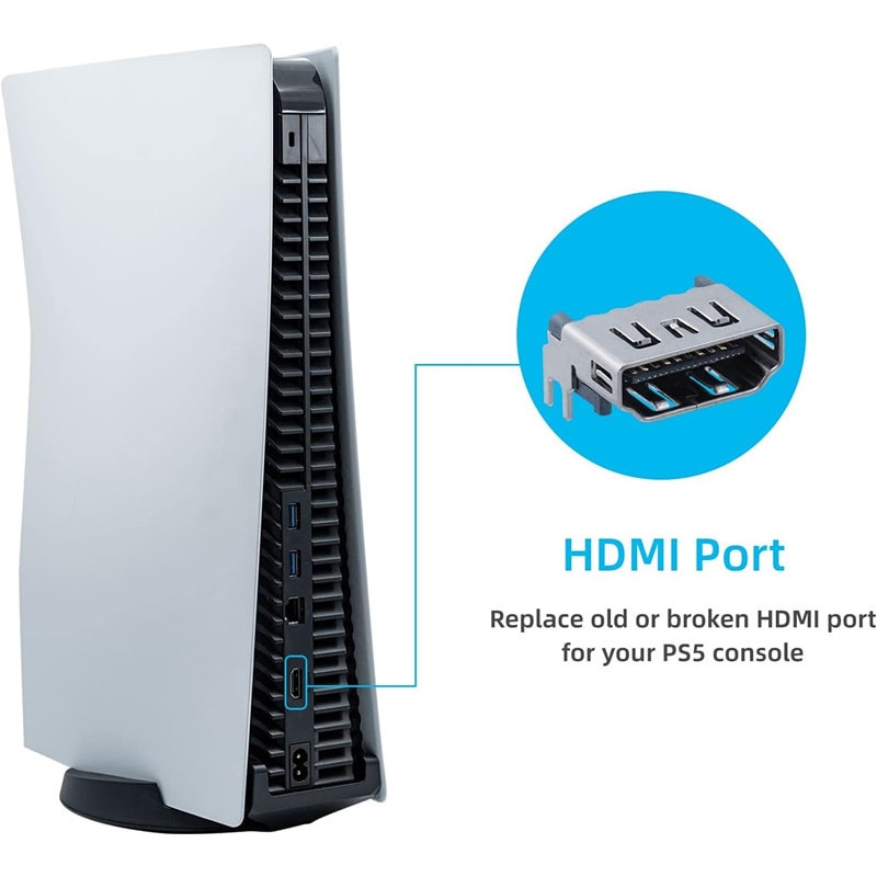 Port HDMI pentru PS5 cu surubelnita T8, conector de interfata pentru ...