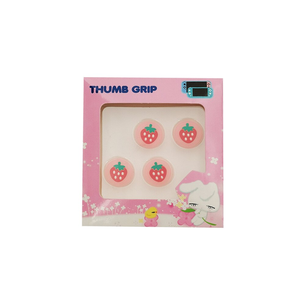 Set 4 accesorii gamepad, Silicon, luminos，Pentru Nintendo Switch/Switch ...