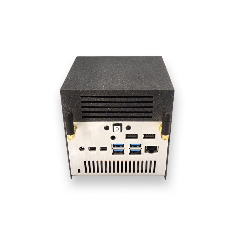 Mini PC Bleu Jour, Kubb Graphite, Intel® Core i3-1215U 4.4GHz Turbo ...