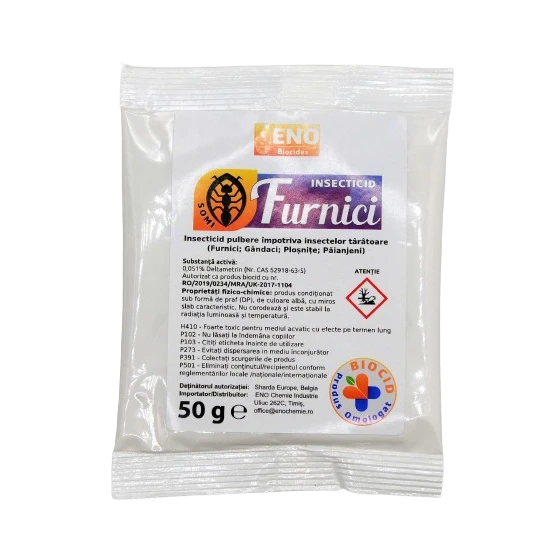 Insecticid furnici Somi, 50 g - eMAG.ro