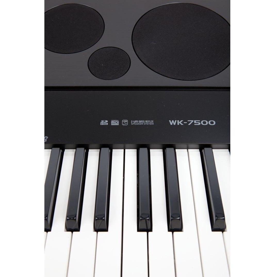 Orga electronica, Casio, 1186x399x150mm, Negru/Alb - eMAG.ro