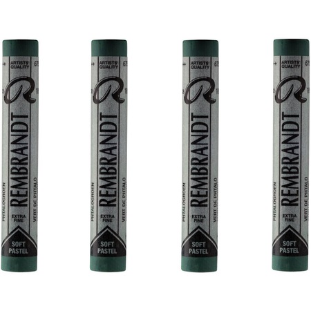 Set 4 pasteluri moi, Rembrandt, Verde - eMAG.ro