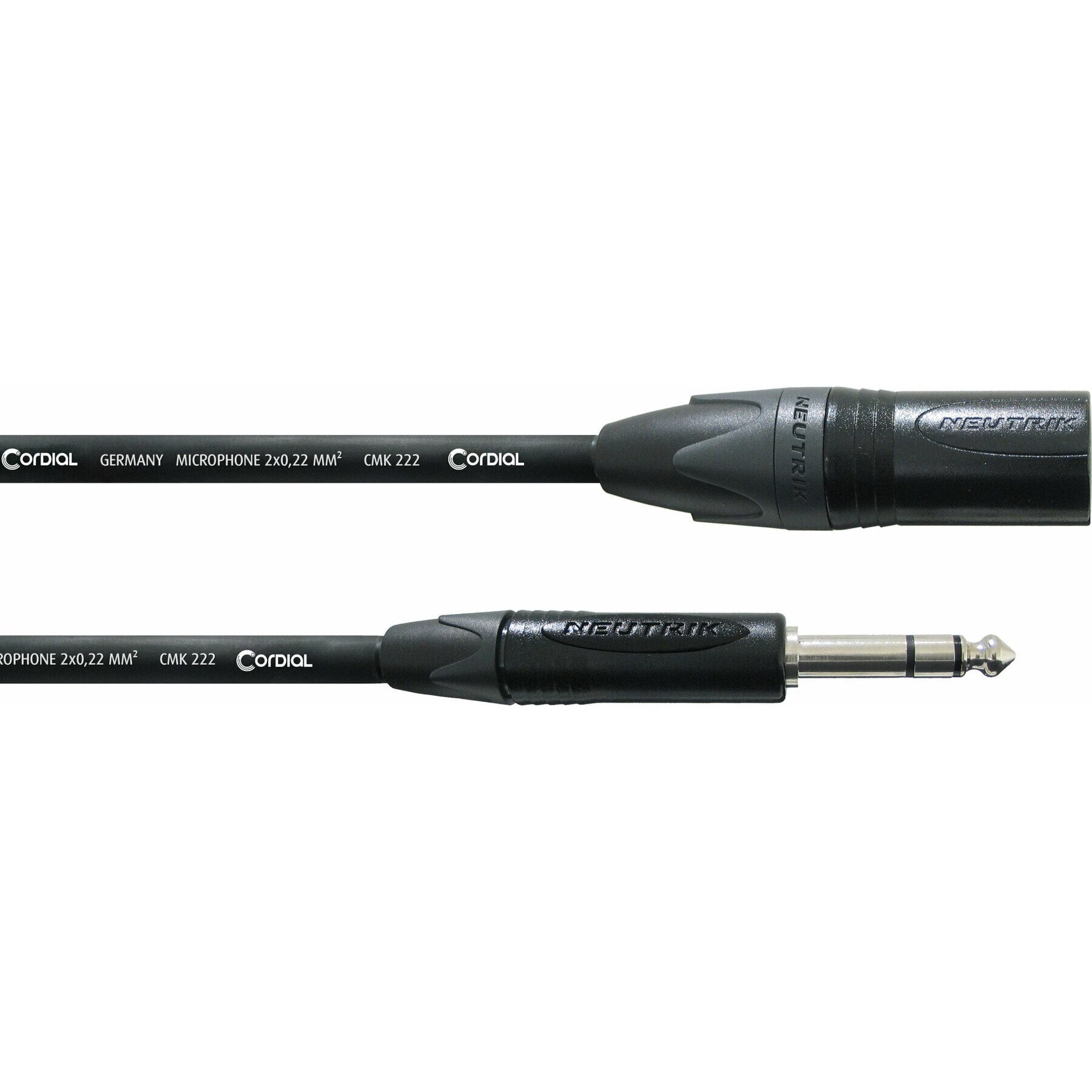 Cablu audio, Cordial, Negru, 25 m - eMAG.ro
