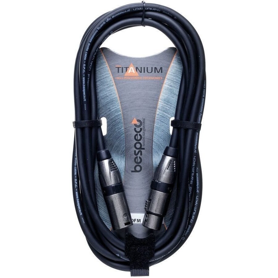 Cablu microfon, Bespeco, Metal, 6m, Negru - eMAG.ro