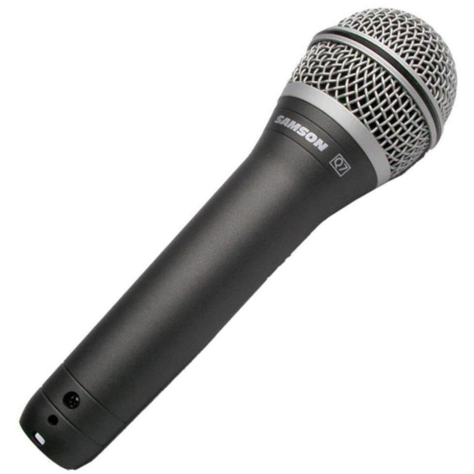 Microfon dinamic vocal, SAMSON, Metal, Argintiu/Negru - eMAG.ro