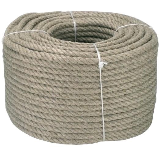 Funie clasica, Lanex, Canepa, 16mm x 20m, Bej - eMAG.ro