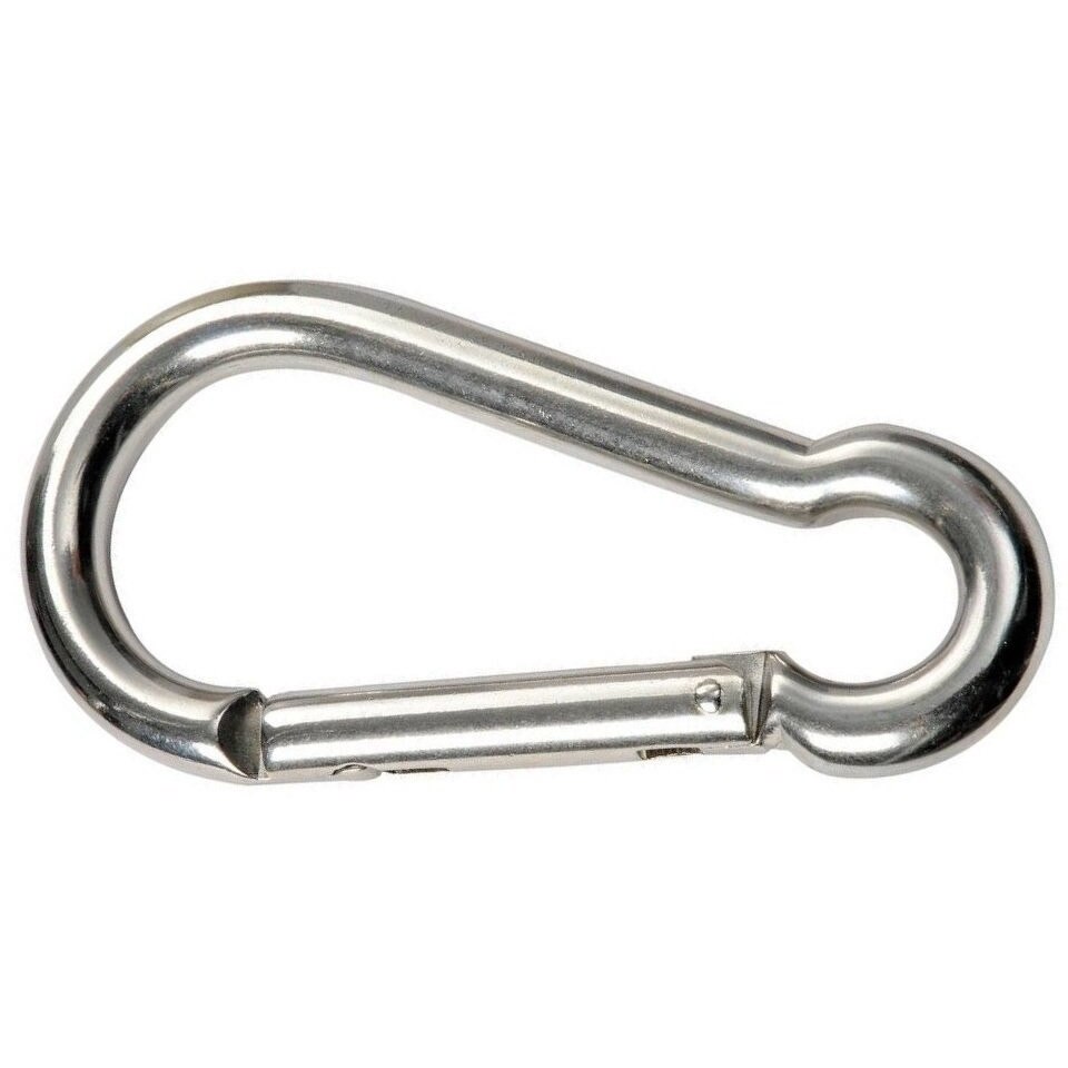 Carlig carabinier, Osculati, Inox, 12mm, Argintiu - eMAG.ro