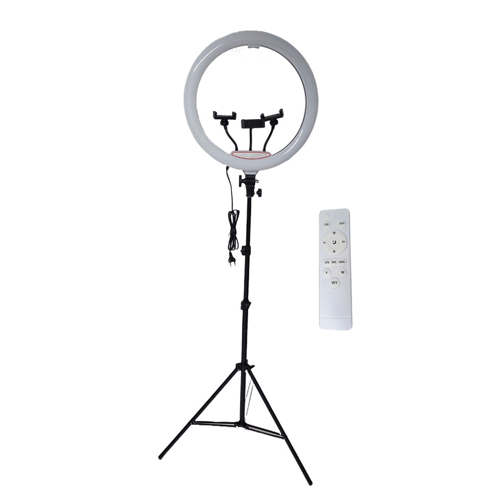Lampa circulara profesionala RING LIGHT LED, NEXTLY, touch control ...