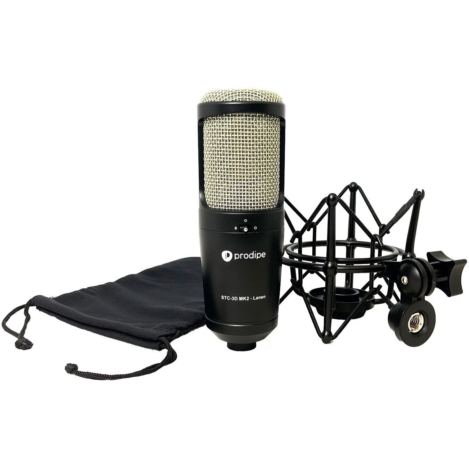 Microfon cu condensator, Prodipe, Negru - eMAG.ro