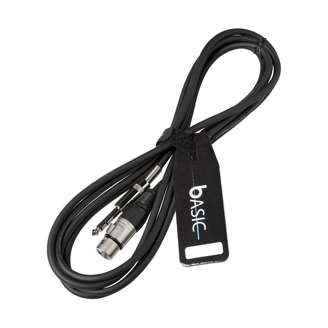 Cablu pentru microfon, Bespeco, 3m, Negru - eMAG.ro