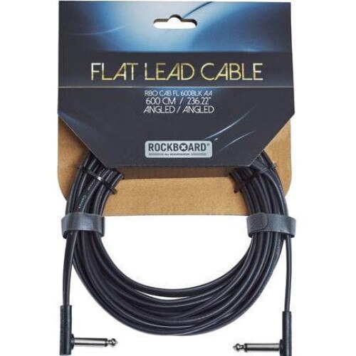 Cablu chitara, ROCKBOARD, PVC, 6 m, Negru - eMAG.ro