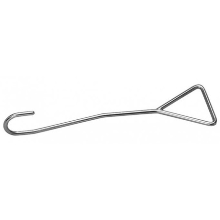 Carlig pentru ecluza, Talamex, Inox, 75cm, Gri - eMAG.ro