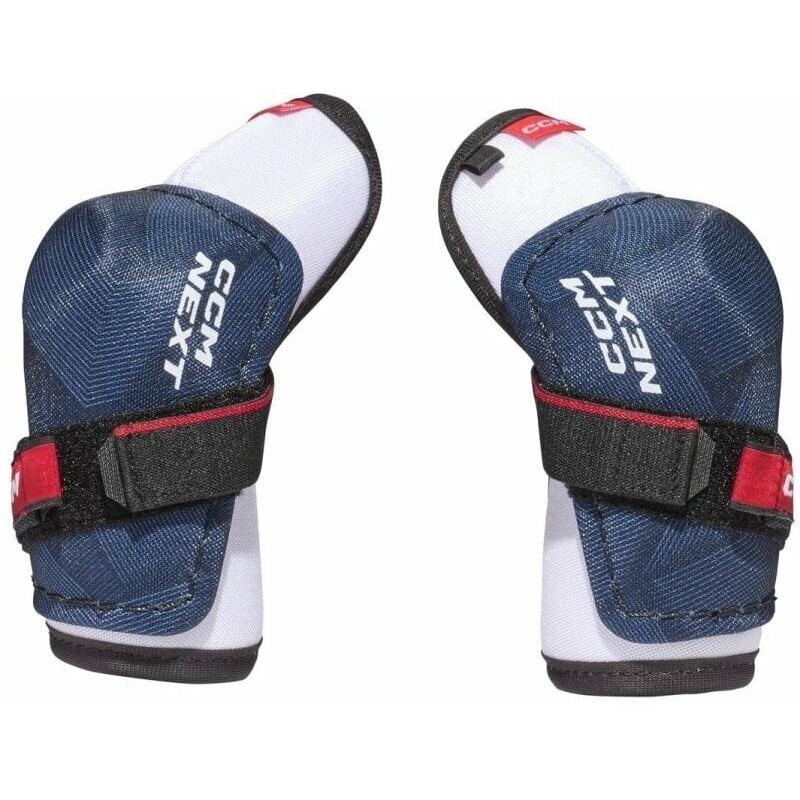 Aparatori pentru umeri, CCM, Plastic, Pentru hochei, Alb/Albastru, S ...