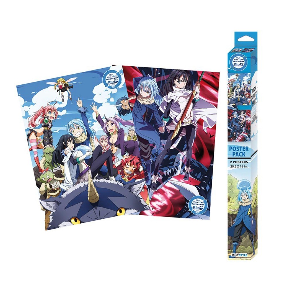 Set 2 Postere Chibi Slime, Series 2, 52x38 - eMAG.ro