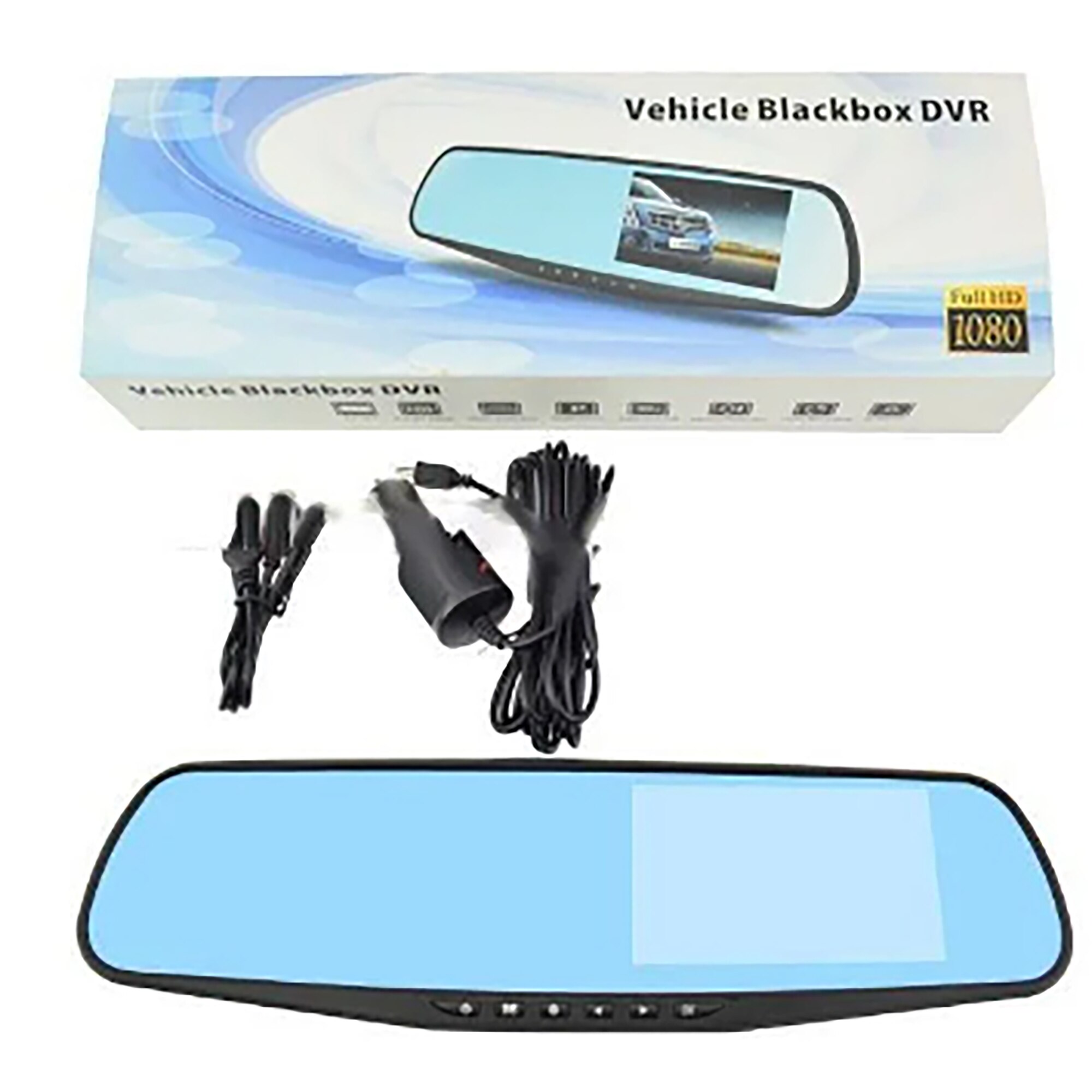 Oglinda retrovizoare cu camera video fata si marsarier, full HD - eMAG.ro