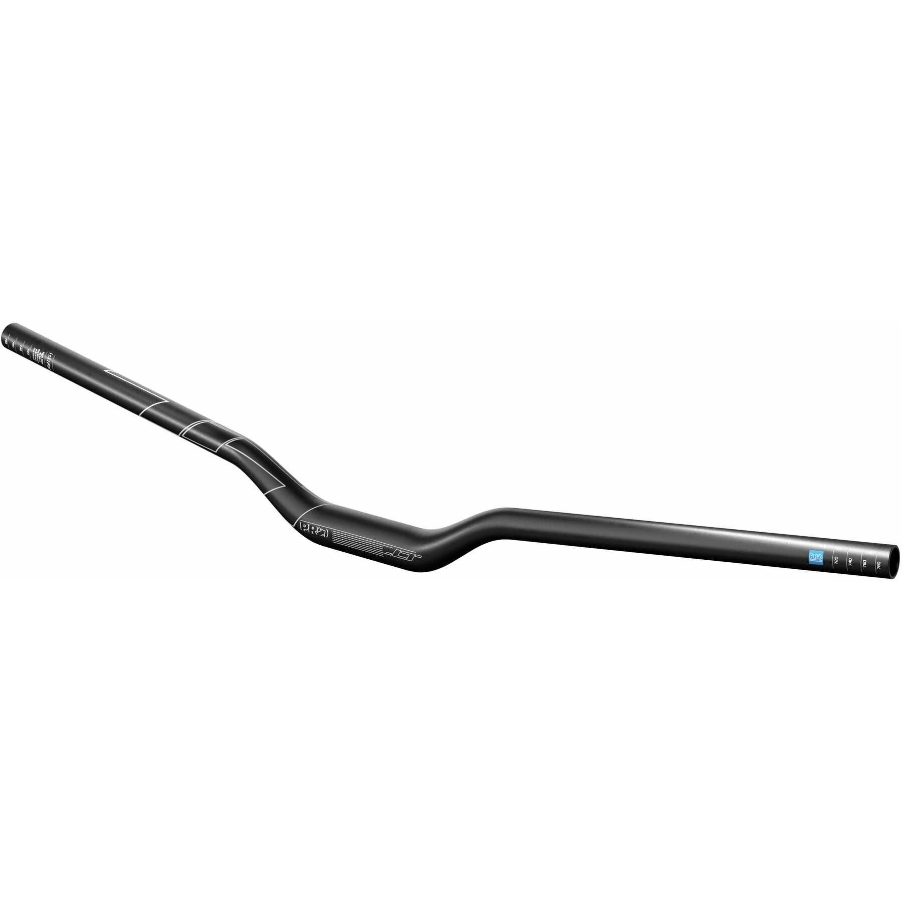 Ghidon pentru bicicleta, Pro, Aluminiu, Diametru 31.8 mm, 800 mm, Negru ...