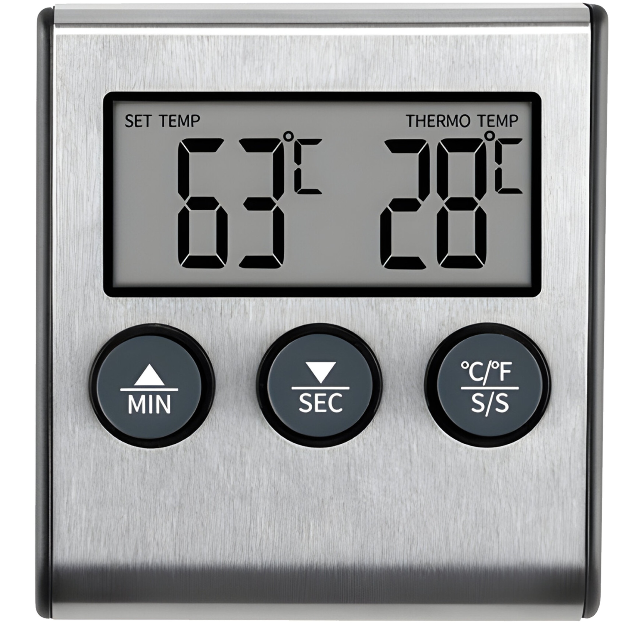Termometru Digital De Cuptor Pentru Bucatarie / Mancare, Sonda Inox ...