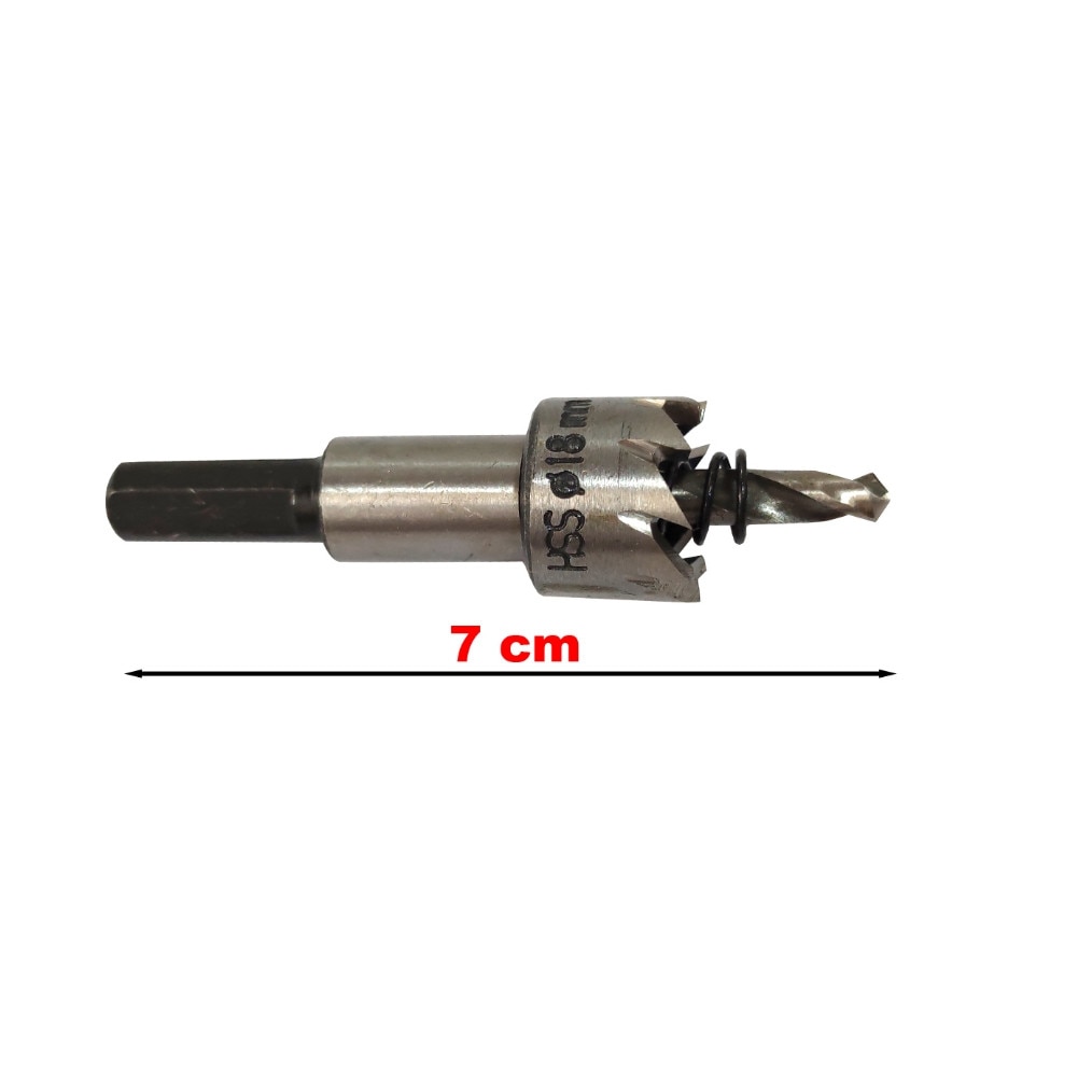 Freza pentru gaurire metal 18 MM HSS - eMAG.ro