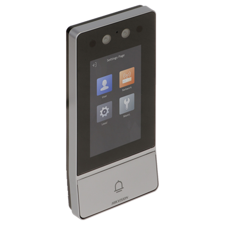 Videointerfon TCP/IP, 4.3' touch screen, camera 2MP, recunoastere ...