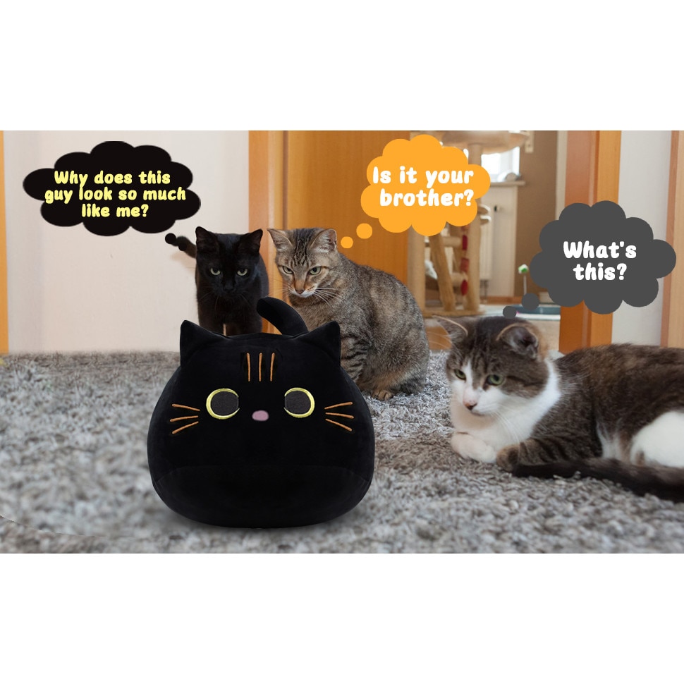 Perne de plus pentru copii, 30x20cm, Negru - eMAG.ro