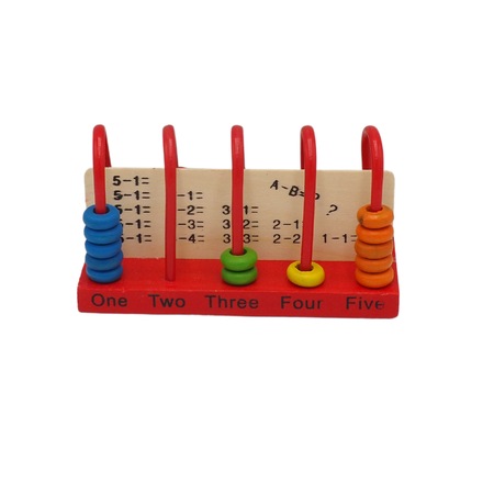 Joc educativ matematic abac Montessori cu cifre si simboluri matematice ...