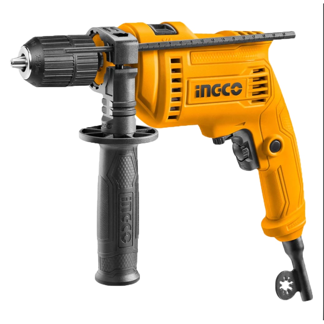 Masina de gaurit si infiletat INGCO, 680W cu Impact si Mandrina ...
