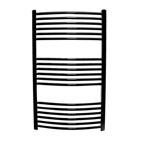 Radiator baie (calorifer) portprosop Thermoynd, 600 x 1200 mm, negru ...