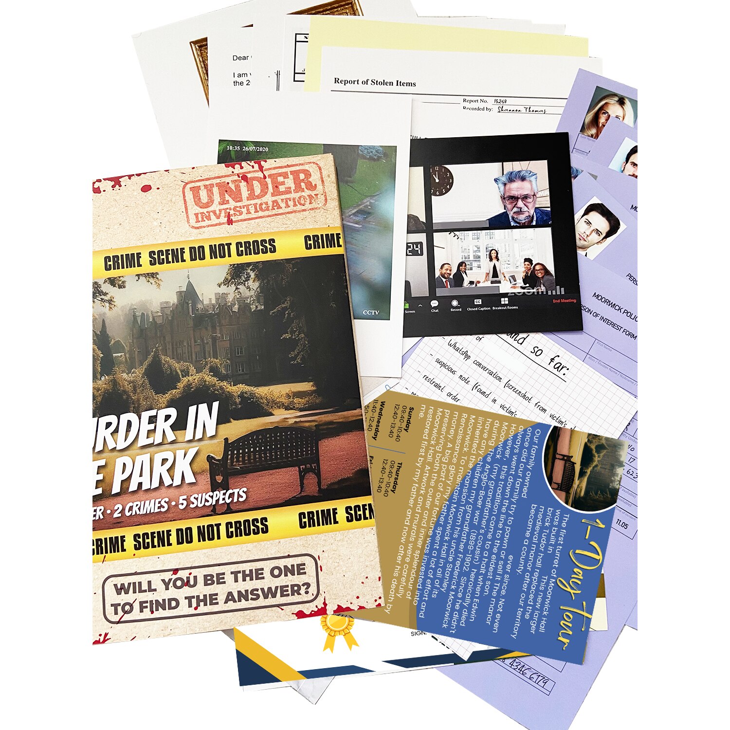 Joc Detectiv Pentru Familie si Prieteni 2-6 Persoane - eMAG.ro