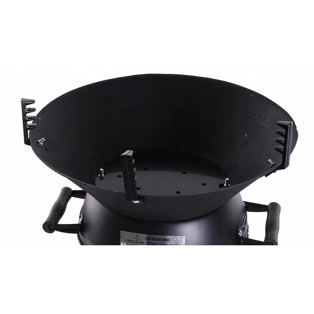 Gratar gradina, Fonta, 35 cm, Inaltime reglabila, Negru - eMAG.ro