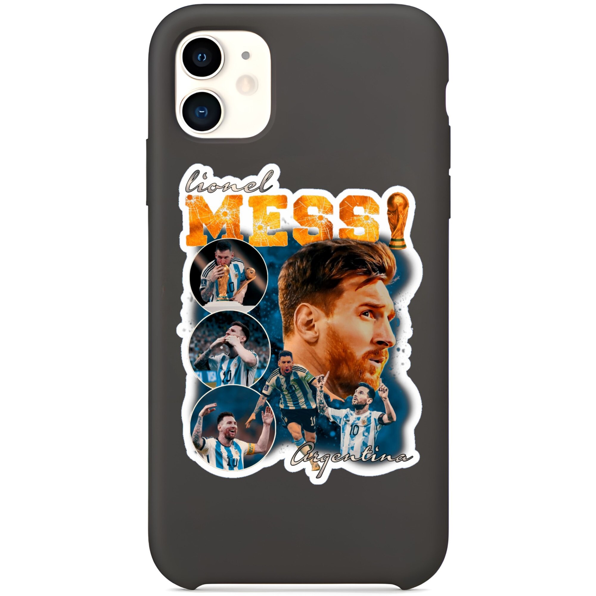 Set de 21 stickere decorative Fotbal player All time ever, multicolor ...