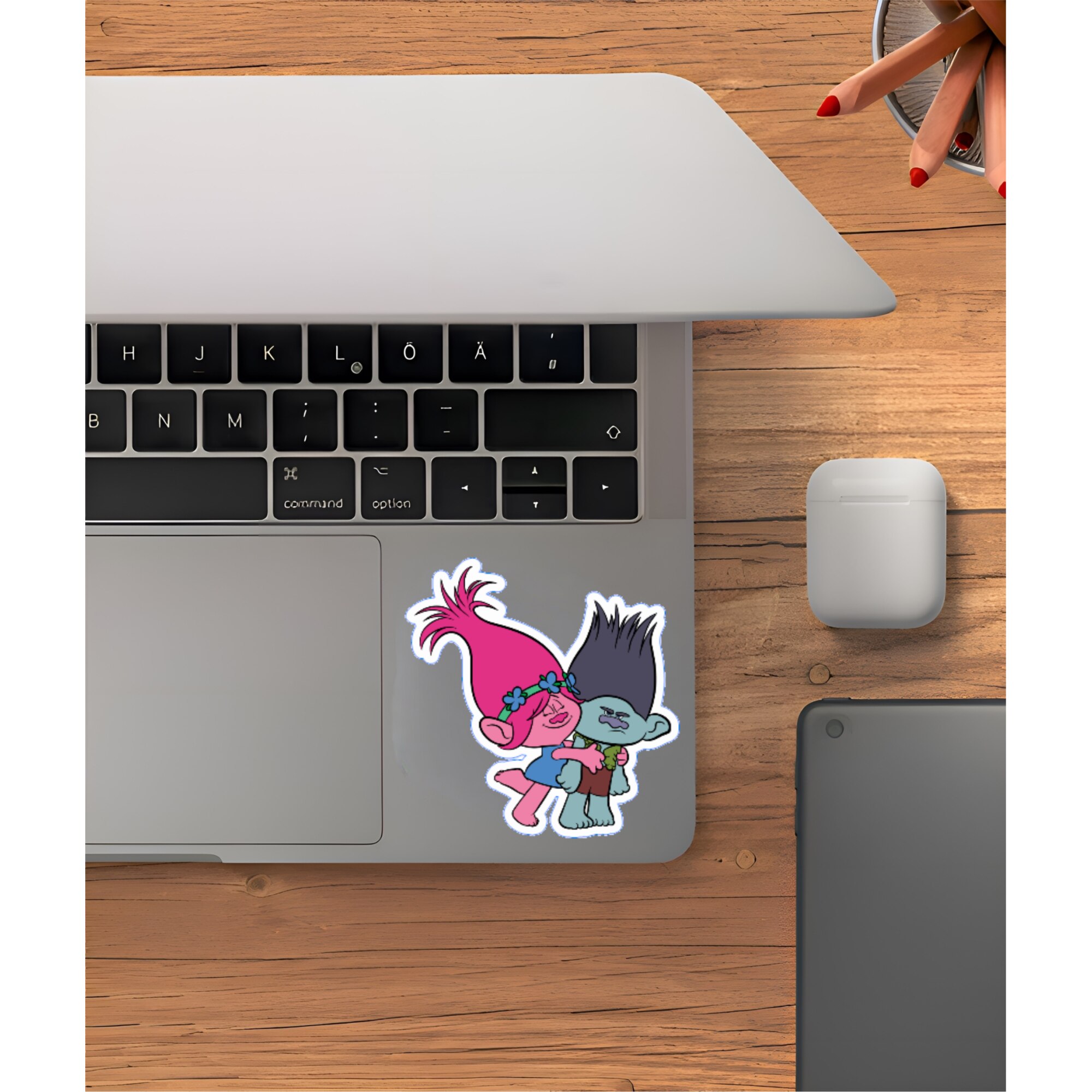 Set de 30 stickere decorative Trolls personaje haioase si simpatice ...