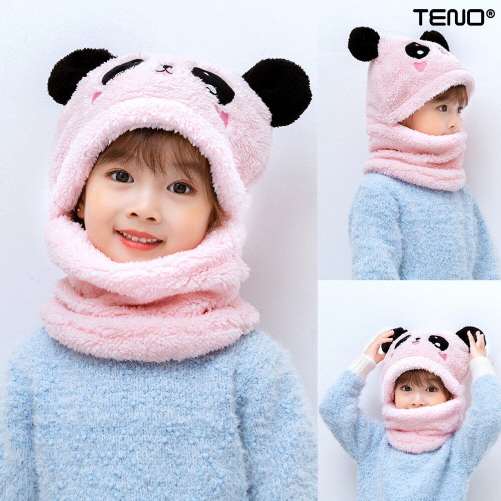 Caciula Pentru Copii Tip Cagula Teno®, 2 in 1, tematica lumea ...