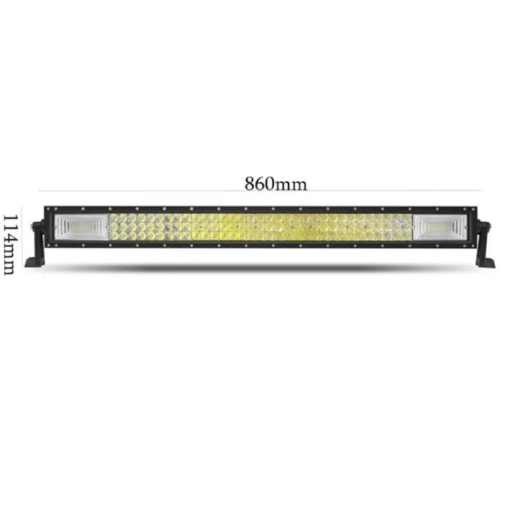 Bara auto diode LED, 12V-24V, 459W, 79 cm - eMAG.ro