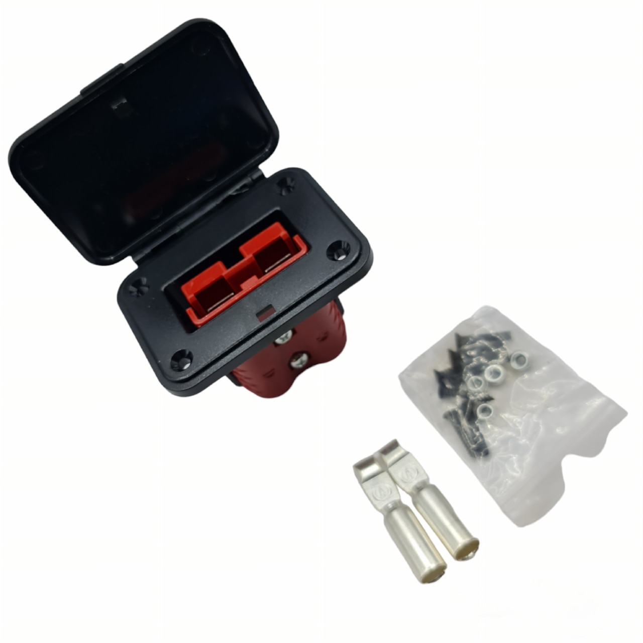 Mufa Anderson de panou, Conector rapid cu capac, 120 Amperi - eMAG.ro