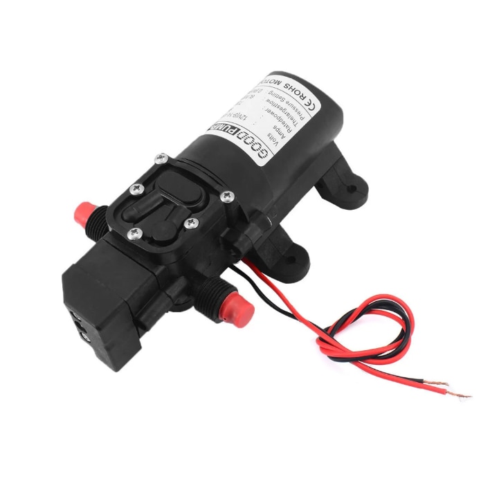 Pompa de apa cu autoamorsare de inalta presiune, 6L/min, DC12V, 70W ...
